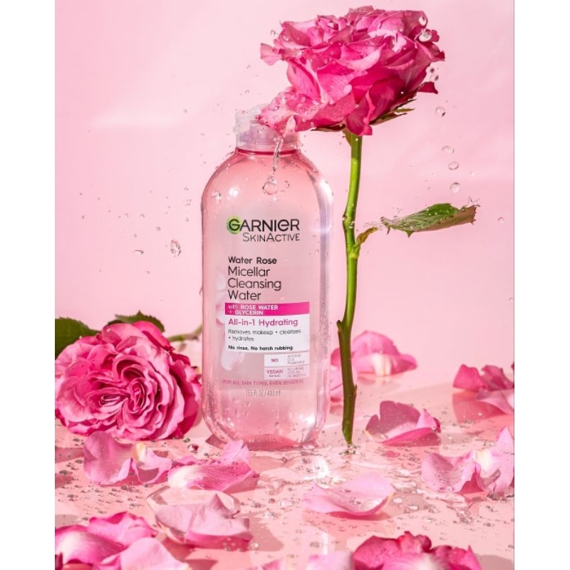 Jual GARNIER ROSE MICELLAR WATER 125ml | Shopee Indonesia