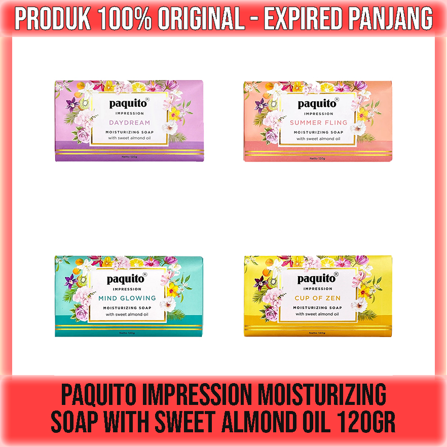 Jual ORIGINAL Paquito Sabun Batang Impression Moisturizing Soap With ...