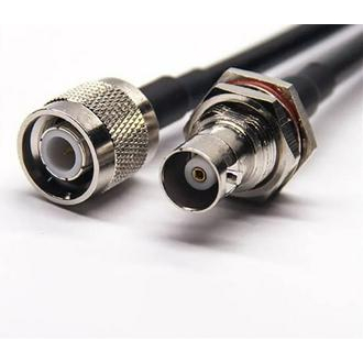 Jual Kabel Jumper RG58 TNC Male ke BNC Female Bulkhead Panjang 50CM | Shopee Indonesia