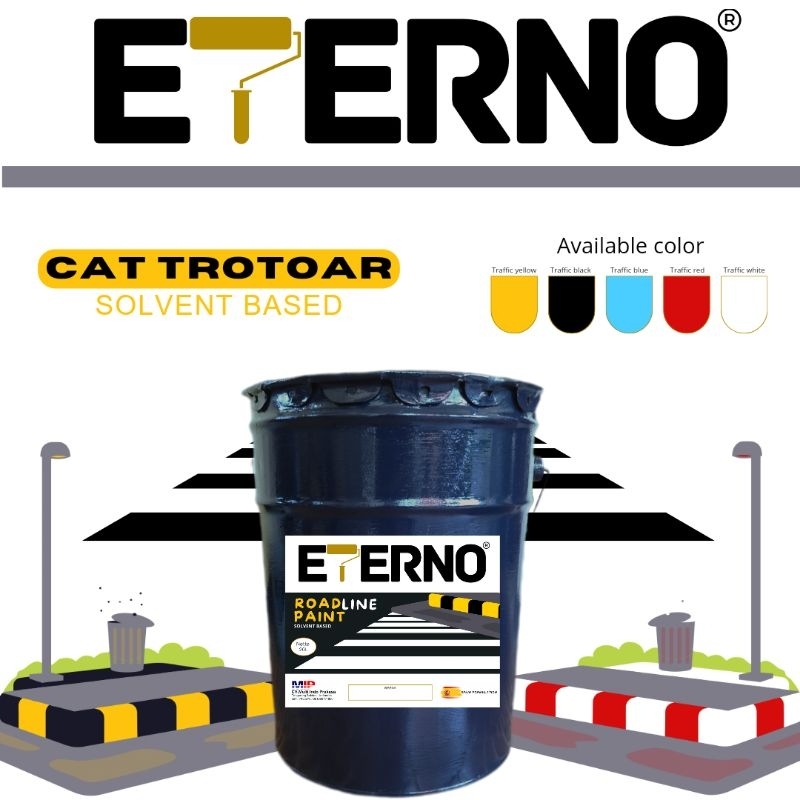 Jual Cat trotoar jalan - cat marka jalan - solvent bases | Shopee Indonesia