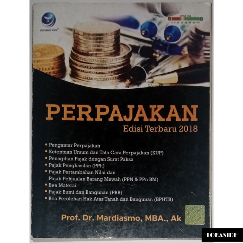 Jual Buku Perpajakan Edisi 2018 - Mardiasmo | Shopee Indonesia Jual Buku Perpajakan Edisi 2018 - Mardiasmo | Shopee Indonesia