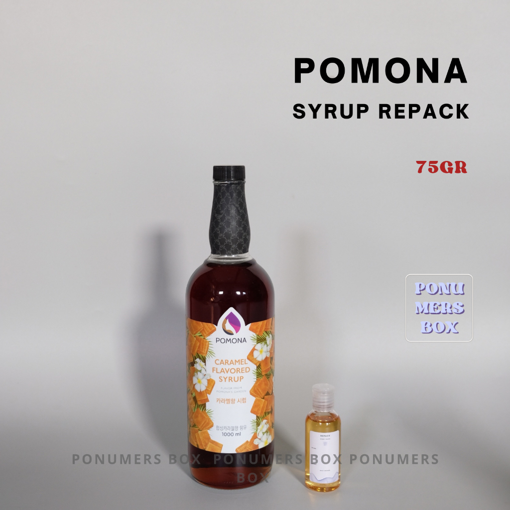 Jual Pomona Caramel Syrup Repack [75] g | Shopee Indonesia