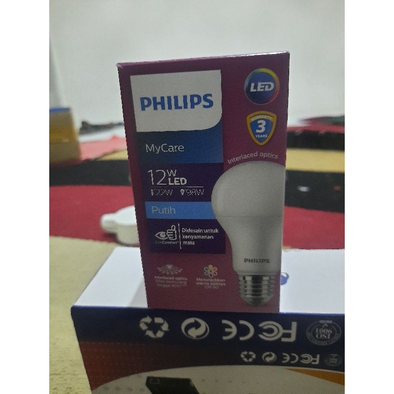 Jual Philips LED Bulb Mycare 12W | Shopee Indonesia
