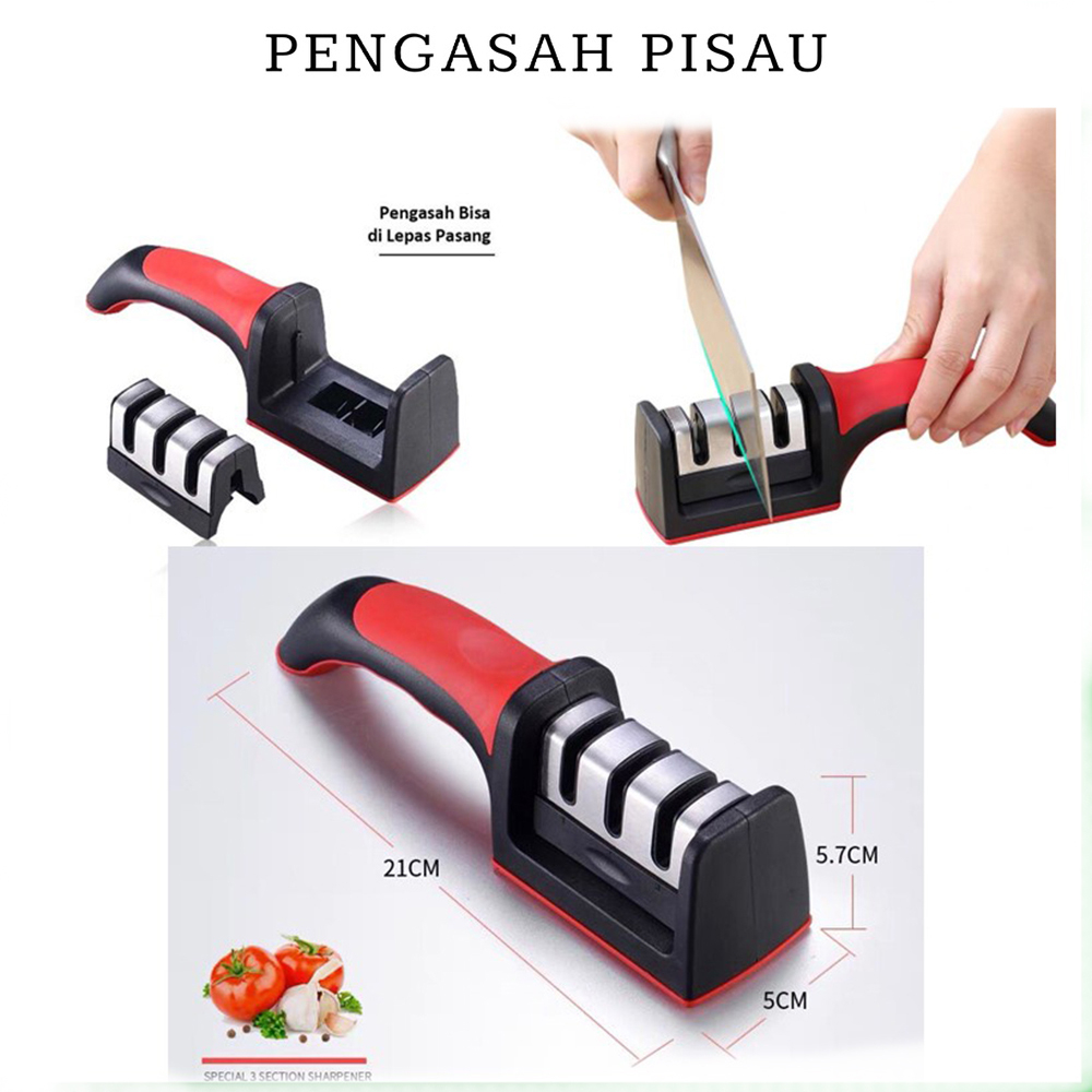 Jual Pengasah Pisau dan Gunting 3in1 / Alat Asahan Pisau Gunting ...
