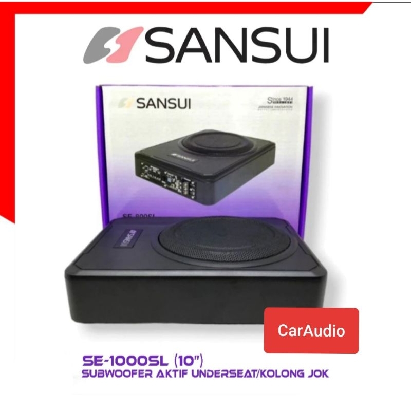 Jual SUBWOOFER KOLONG SANSUI 10" TERBARU SANSUI SE-1000SL SUB KOLONG ...