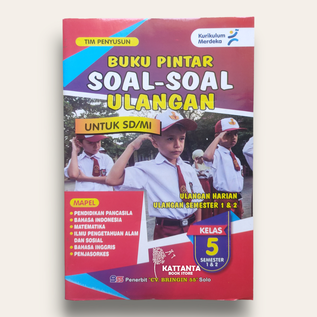 Jual BUKU SD - PINTAR SOAL SOAL ULANGAN KELAS 5 KURIKULUM MERDEKA ...