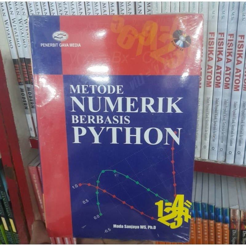 Jual Metode Numerik Berbasis Python+CD - Mada Sanjaya Buku Original HVS ...