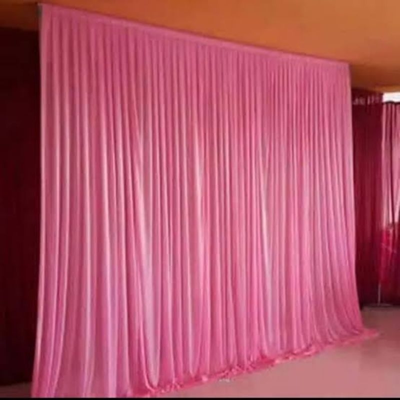 Jual Background Dinding pesta/Backdrop lamaran | Shopee Indonesia