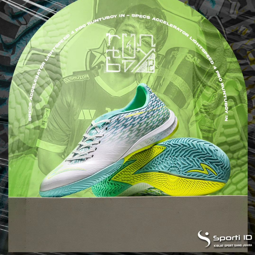 Jual Sepatu Futsal Specs Accelerator Lightspeed 4 Pro Runtuboy IN ...
