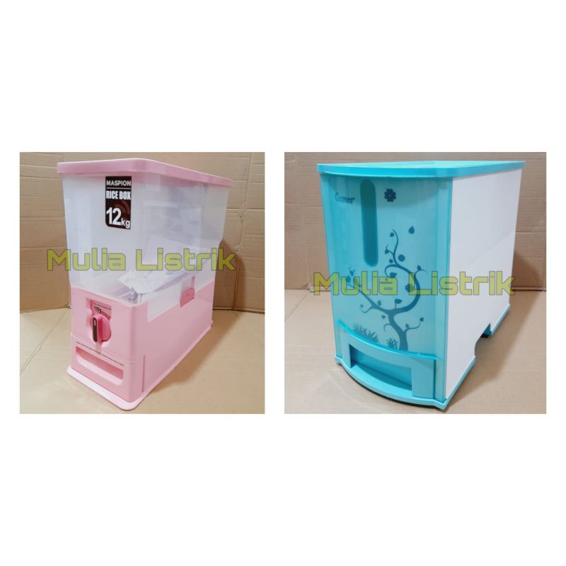 Jual Tempat beras anti kutu anti tikus rice box kecil varian 7kg dan ...