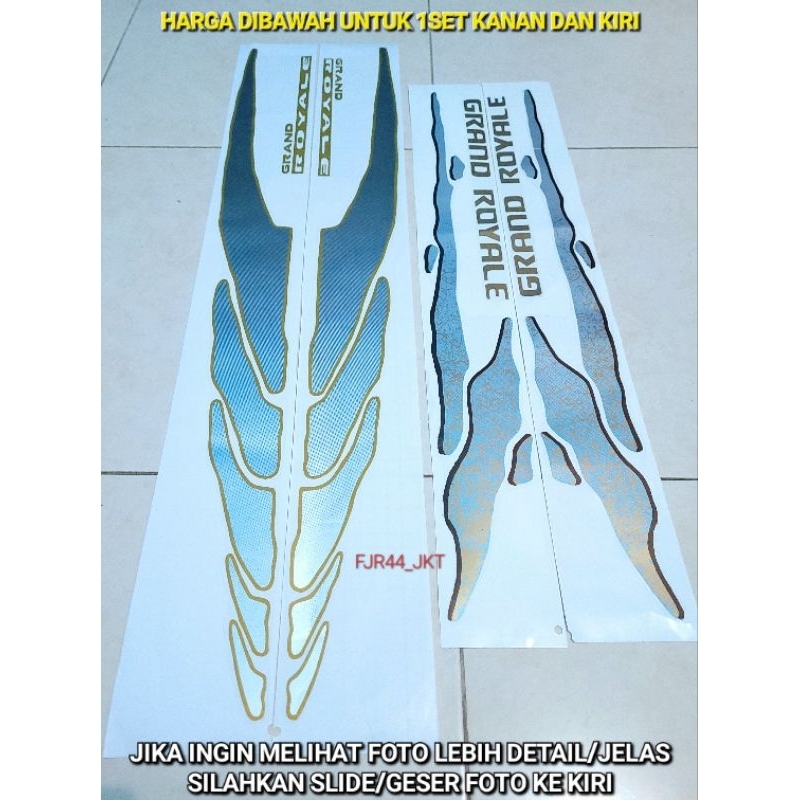 Jual stiker grand royale / stiker grand royal / Sticker Stiker List ...