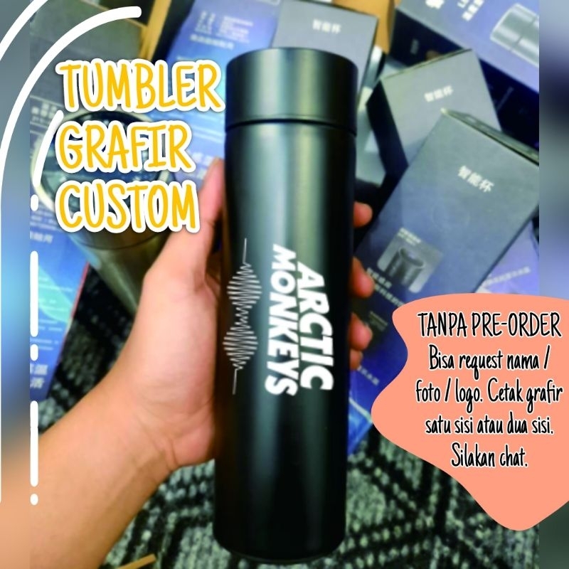 Jual Tumbler LED Custom cetak grafir tanpa pre order, logo arctic ...
