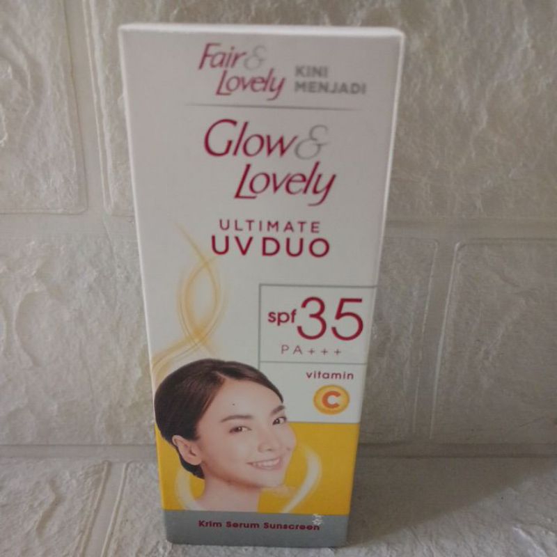 Jual FAIR & LOVELY / GLOW & LOVELY KRIM SERUM VIT C 40GR | Shopee Indonesia