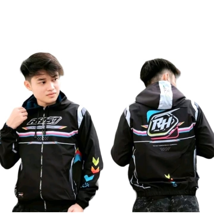 Jual Hoodie Racing Rolling Speed Wolf Grey Fullprint Sublime Anti ...