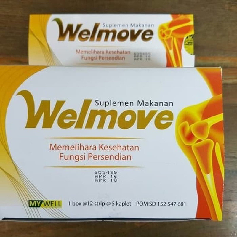 Jual welmove suplemen sendi per strip | Shopee Indonesia