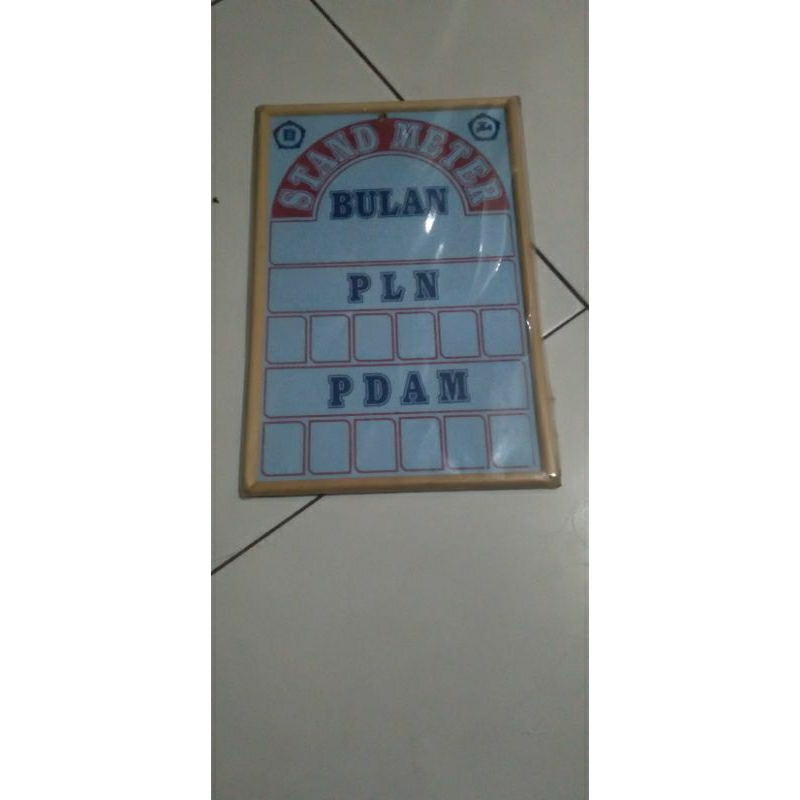 Jual PAPAN INFORMASI PLN DAN PDAM | Shopee Indonesia
