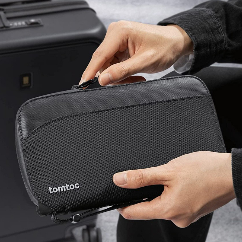 Jual TOMTOC PASSPORT/TICKET/ORGANIZER BAG HOLDER RFID TRAVEL WALLET H01 ...