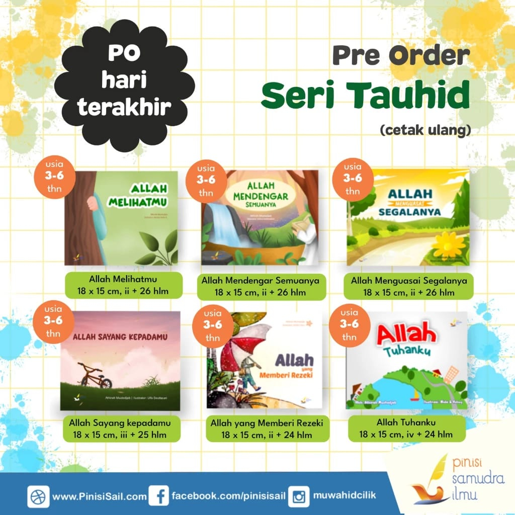 Jual Seri Tauhid Pinisi Allah Tuhanku Allah Memberiku Rezeki | Shopee ...