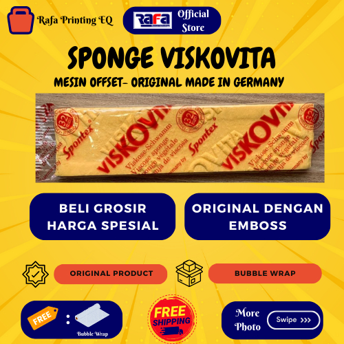 Jual Sponge Viskovita / viscovita Made In Germany Original | Shopee ...