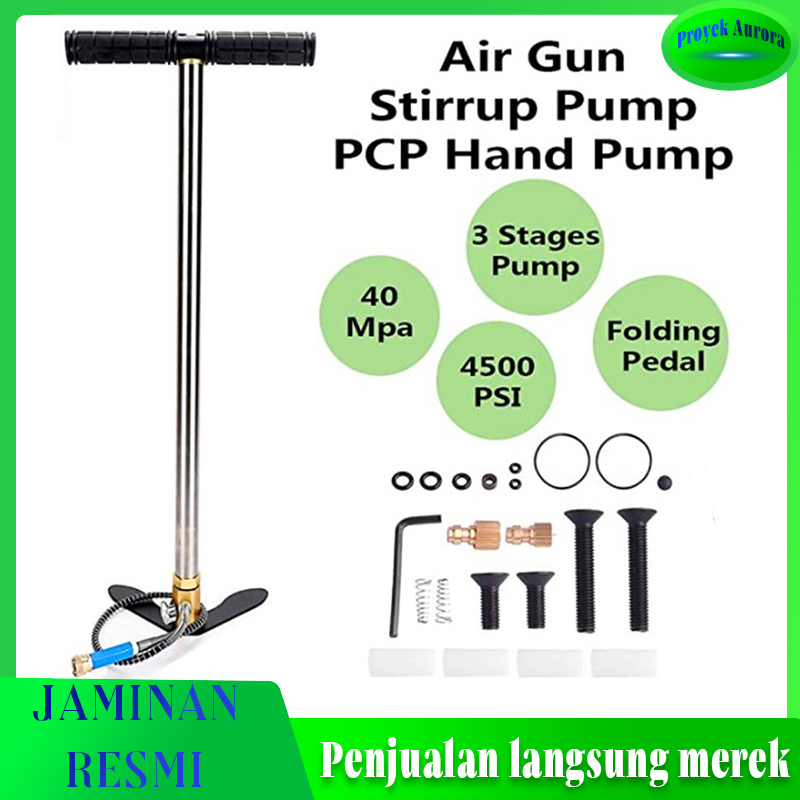 Jual 【Flash Sale!!!】Pcp Pump 6000Psi High Pressure Hand Pump 4 Stage ...
