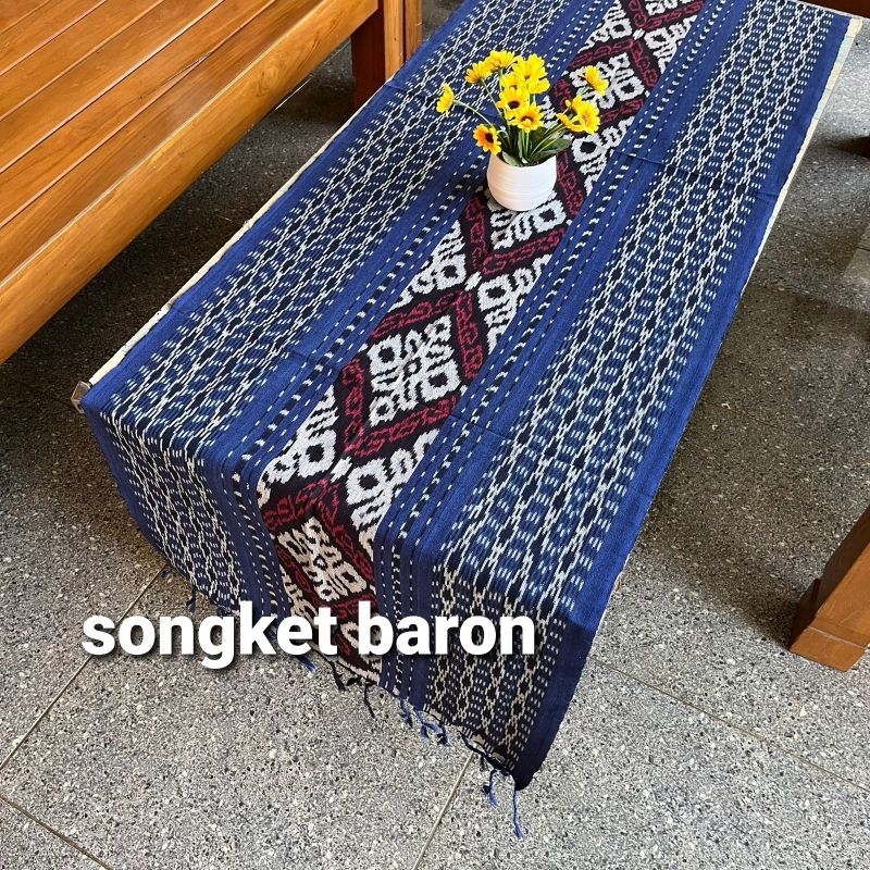 Jual taplak meja tenun asli selendang ethnik ntt ntb sulawesi ...