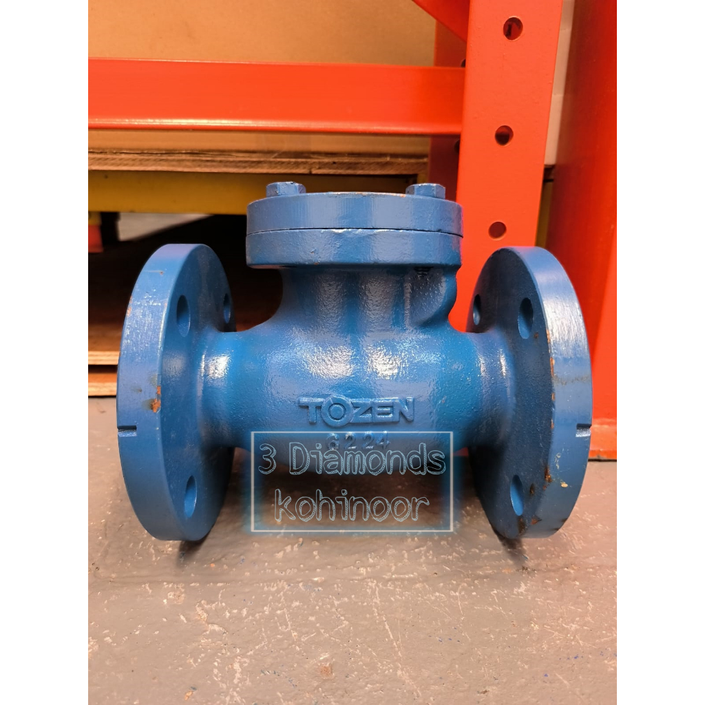 Jual SWING CHECK VALVE TOZEN CAST IRON FLANGE JIS10K DN50 2" | Shopee ...