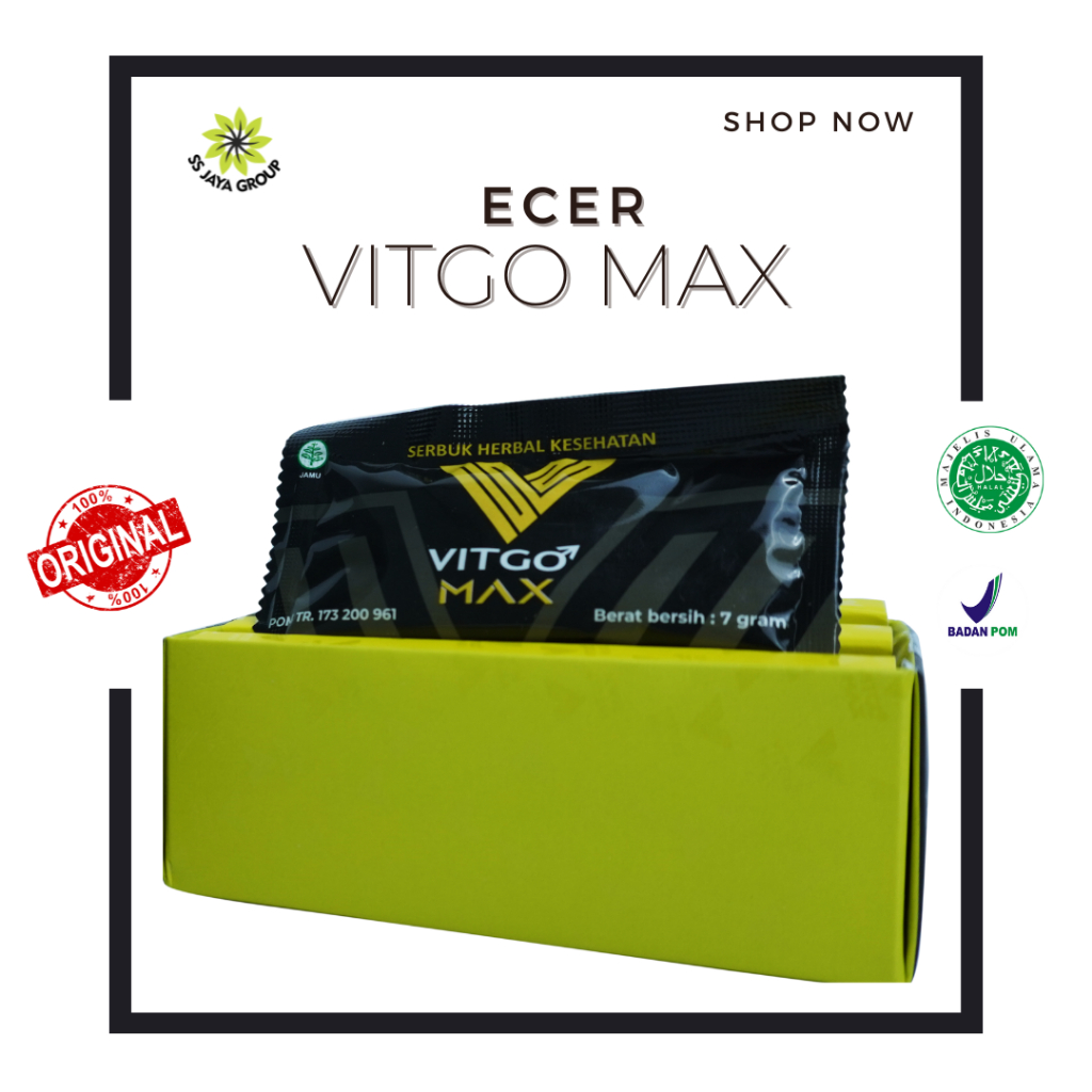 Jual ECERAN VITGO MAX PENUNJANG STAMINA | Shopee Indonesia