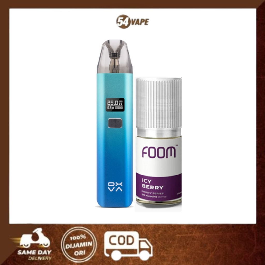 Jual Oxva Xlim V2 Pod Kit 25W 900mAh + Liquid Foom 30ml | Shopee Indonesia