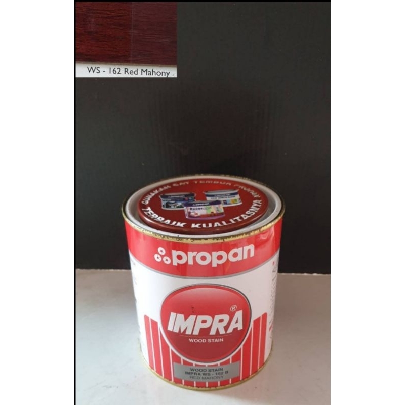 Jual Impra propan woodstain bahan pewarna kayu warna red mahony ...