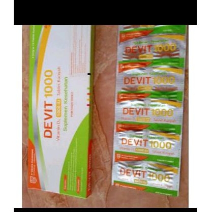 Jual DEVIT 1000 ORIGINAL PER BOX | Shopee Indonesia