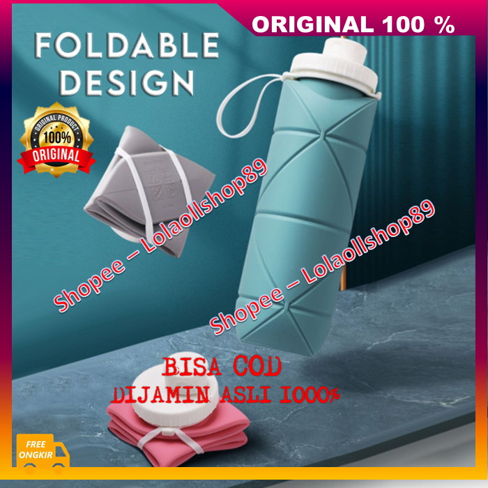 Jual Folding Bottle Botol Minum Lipat Botol Minum Lipat Silikon ...