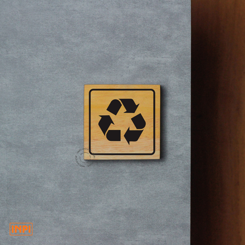 Jual recycle area sign system - papan penanda area recycle - wall sign ...