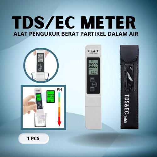 Jual Alat Ukur Hidroponik TDS & EC Meter Alat Ukur PH Dan TDS Tester ...