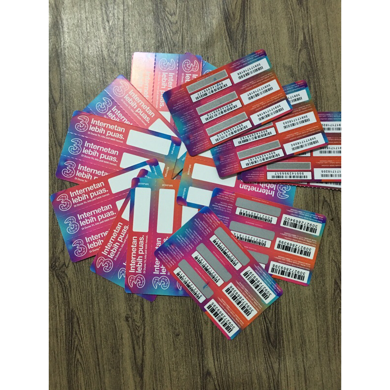 Jual Voucher zero TRI / kosong (injek sendiri) | Shopee Indonesia