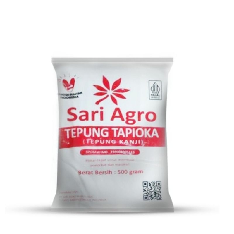 Jual Tepung Tapioka Tepung Kanji Sari Agro 500gr | Shopee Indonesia