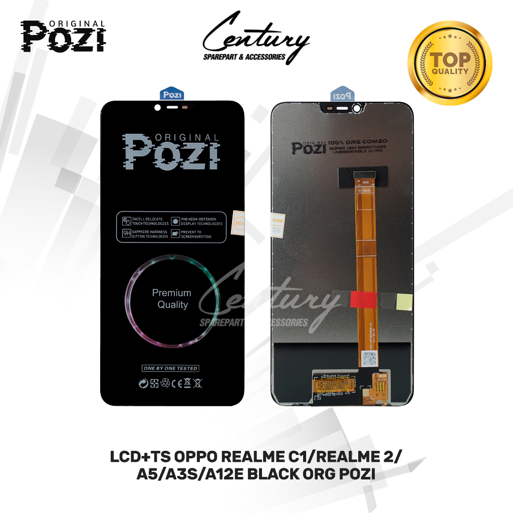 Jual Pozi - Lcd Realme C1 / Realme 2 / Oppo A5 / A3S / A12E Fullset Touchscreen | Shopee Indonesia
