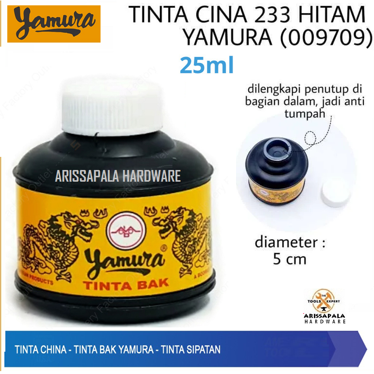 Jual Tinta Bak Yamura Naga Tinta Cina Tinta Lukis Art Kaligrafi Tinta ...