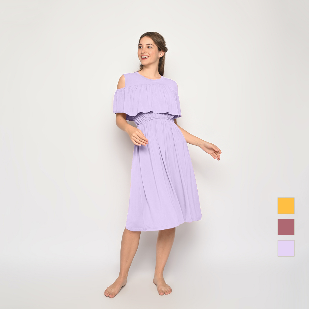 Jual Off-Shoulder Homedress - Baju Daster Kaos Stretch Ibu Hamil ...