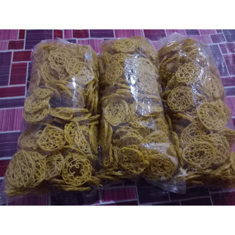 Jual Krupuk mie mentah 1kg/mie mentah kiloan/kerupuk mie mentah/kerupuk ...