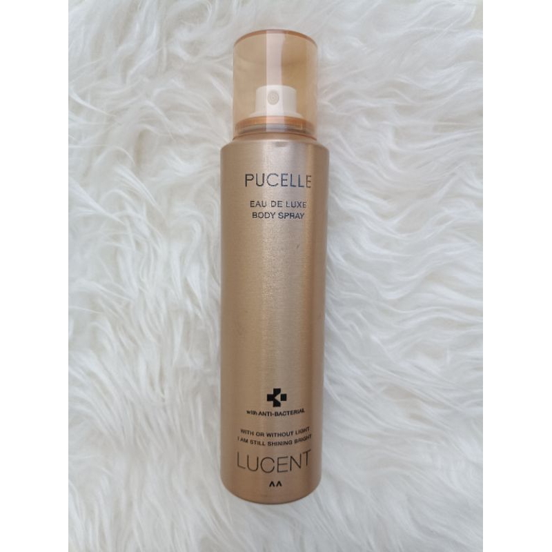 Jual PUCELLE Eau De Luxe Body Spray Lucent 150ml | Shopee Indonesia