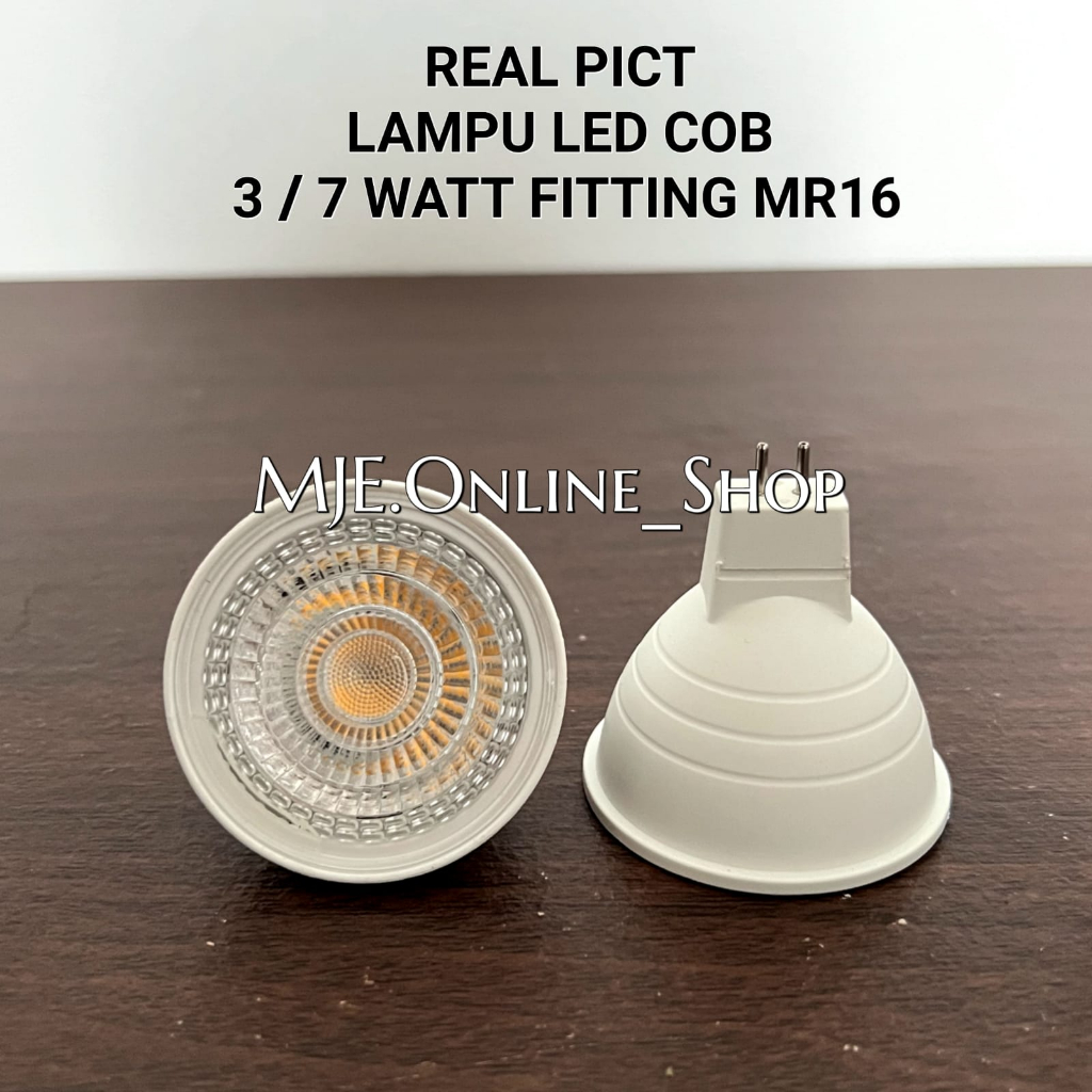 Jual LAMPU LED SPOT COB 3 / 7 WATT FITTING MR16 220V / LAMPU SOROT COB ...