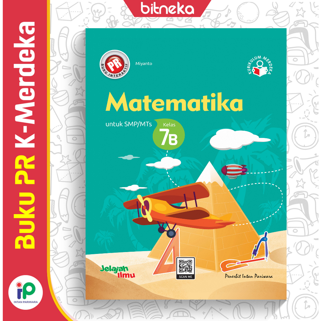 Jual Buku PR Interaktif Matematika 7B SMP/MTs Kelas 7 Semester 2 - Kurikulum Merdeka - Intan ...