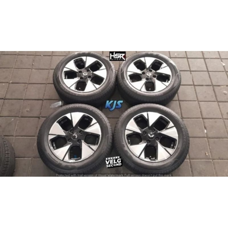 Jual Velg Mobil Bekas Std Wuling Alvez Ring 16 Baut 4x100 + Ban 205 60 ...