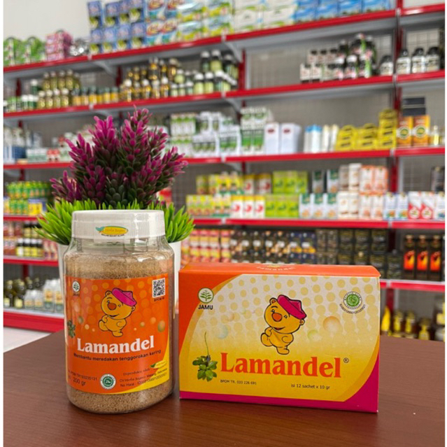 Jual Serbuk LAMANDEL Botol & Sachet - Obat Herbal Alami Untuk Mengatasi ...