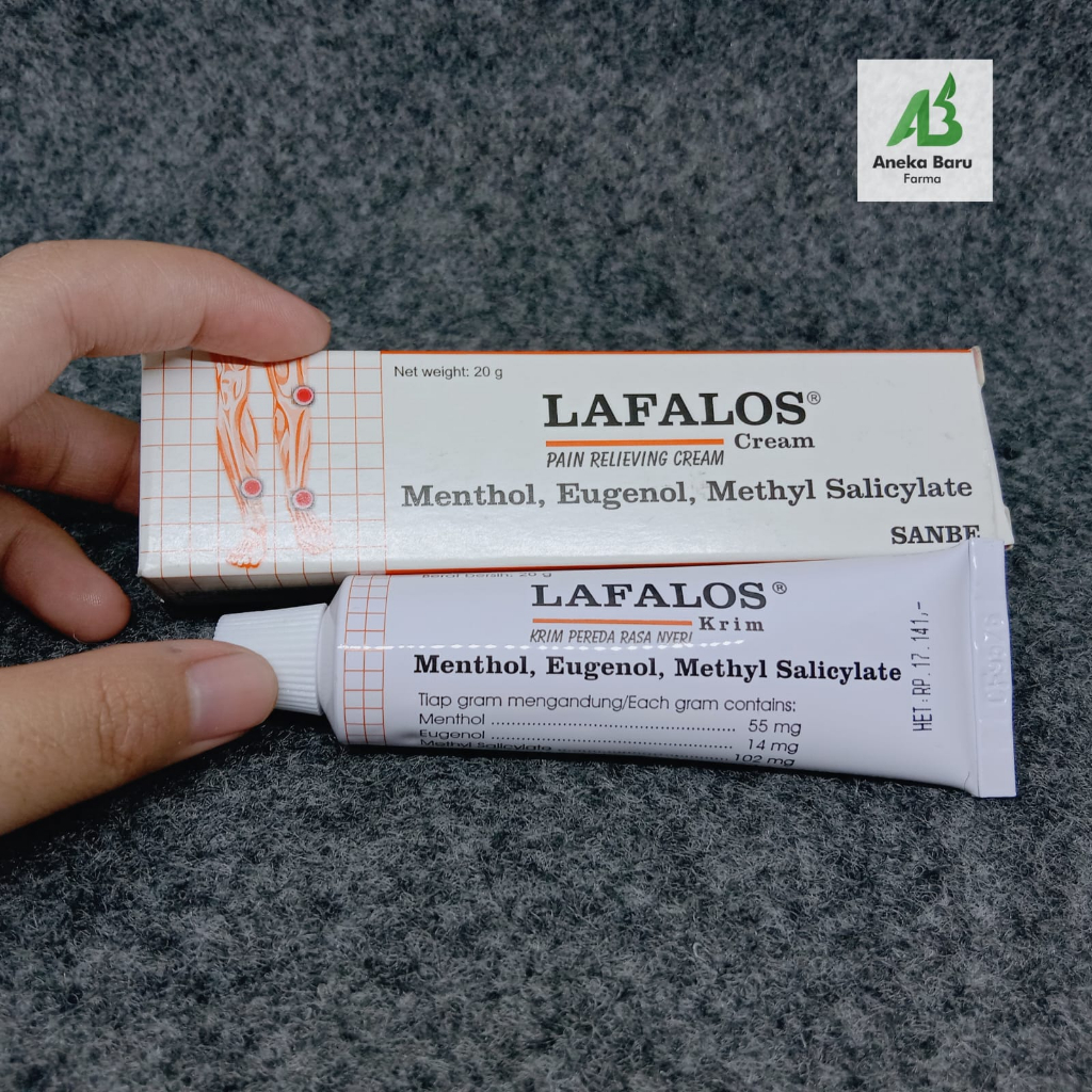 Jual LAFALOS CREAM 20GR / PEREDA NYERI OTOT/ KESELEO | Shopee Indonesia
