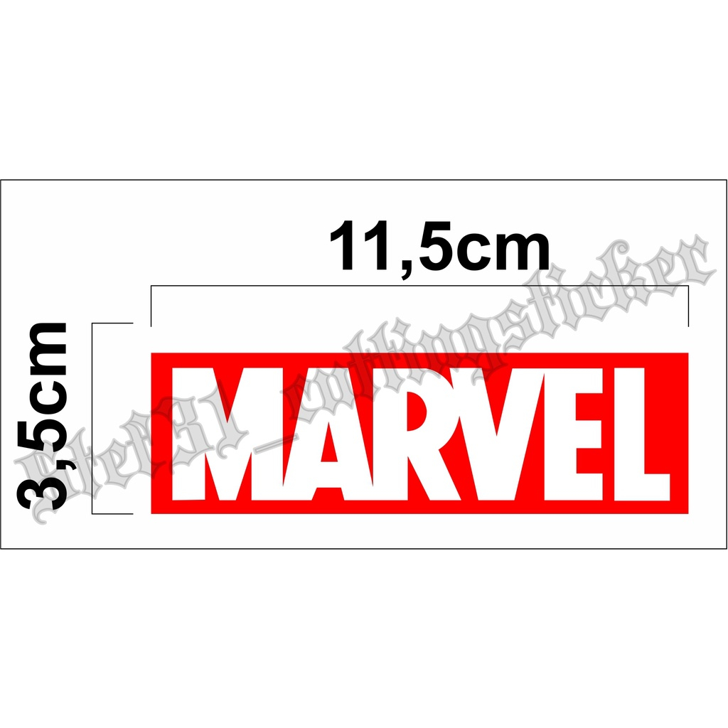 Jual Stiker cutting logo marvel. sticker marvel | Shopee Indonesia