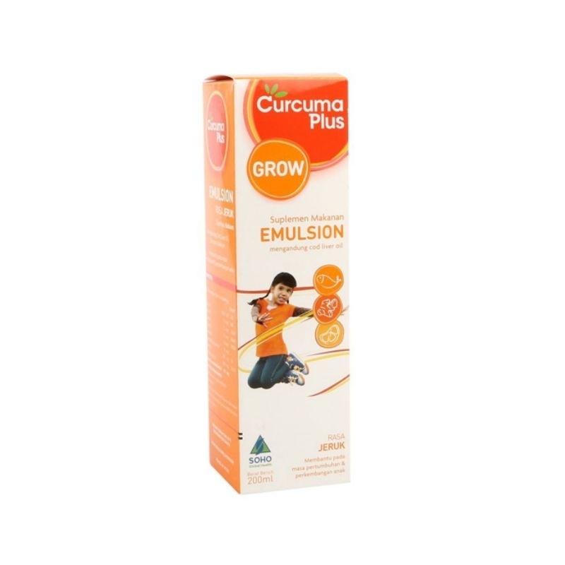 Jual CURCUMA PLUS GROW EMULSION 200ml | Shopee Indonesia