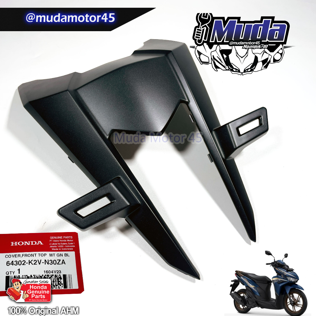 Jual PANEL DASI VARIO 125 2023 DUDUKAN PLAT NOMOR DEPAN 64302-K2V-N30ZA ...