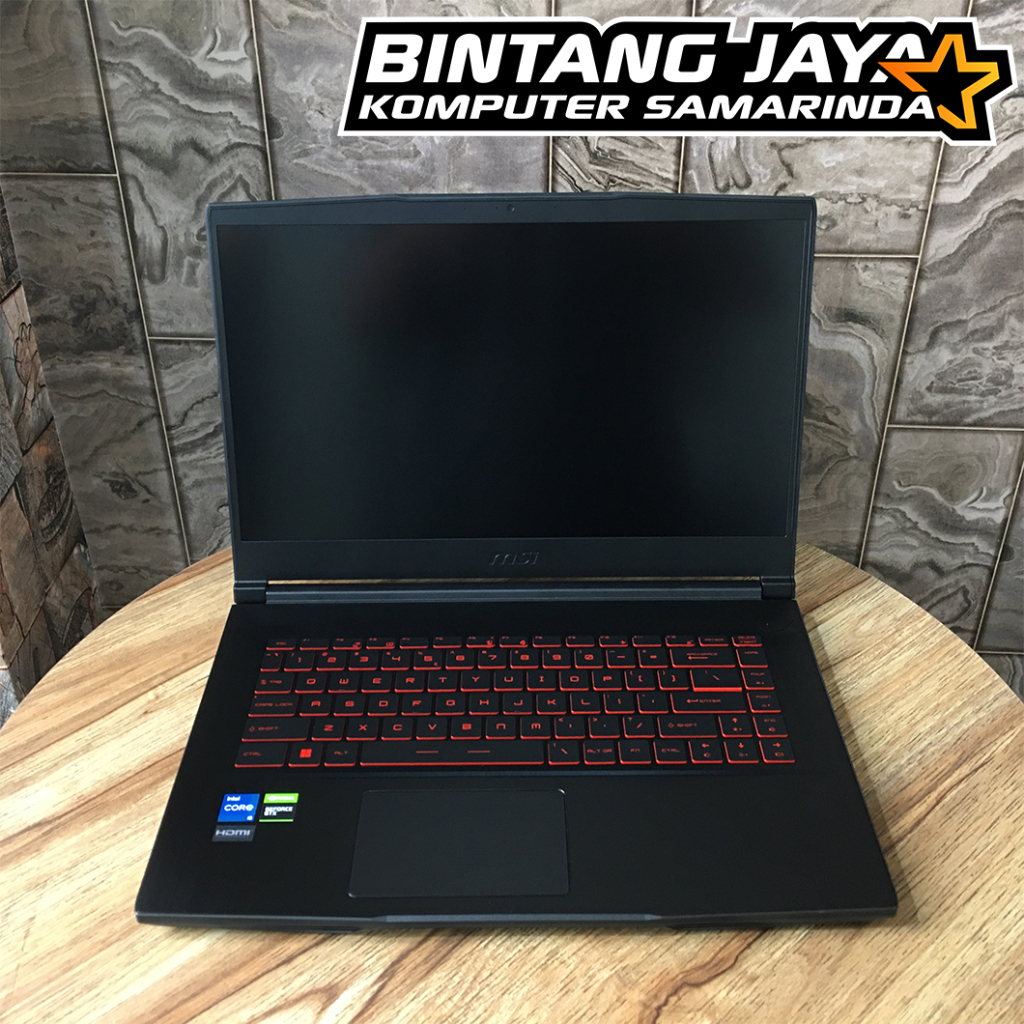 Jual Laptop Gaming MSI GF63 MS-16R/Intel Core i5-11400H/8GB/512GB SSD ...