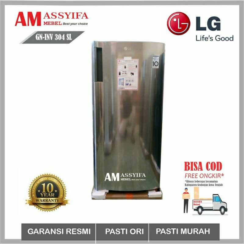 Jual FREEZER LG SMART INVERTER 6 RAK GARANSI RESMI | Shopee Indonesia
